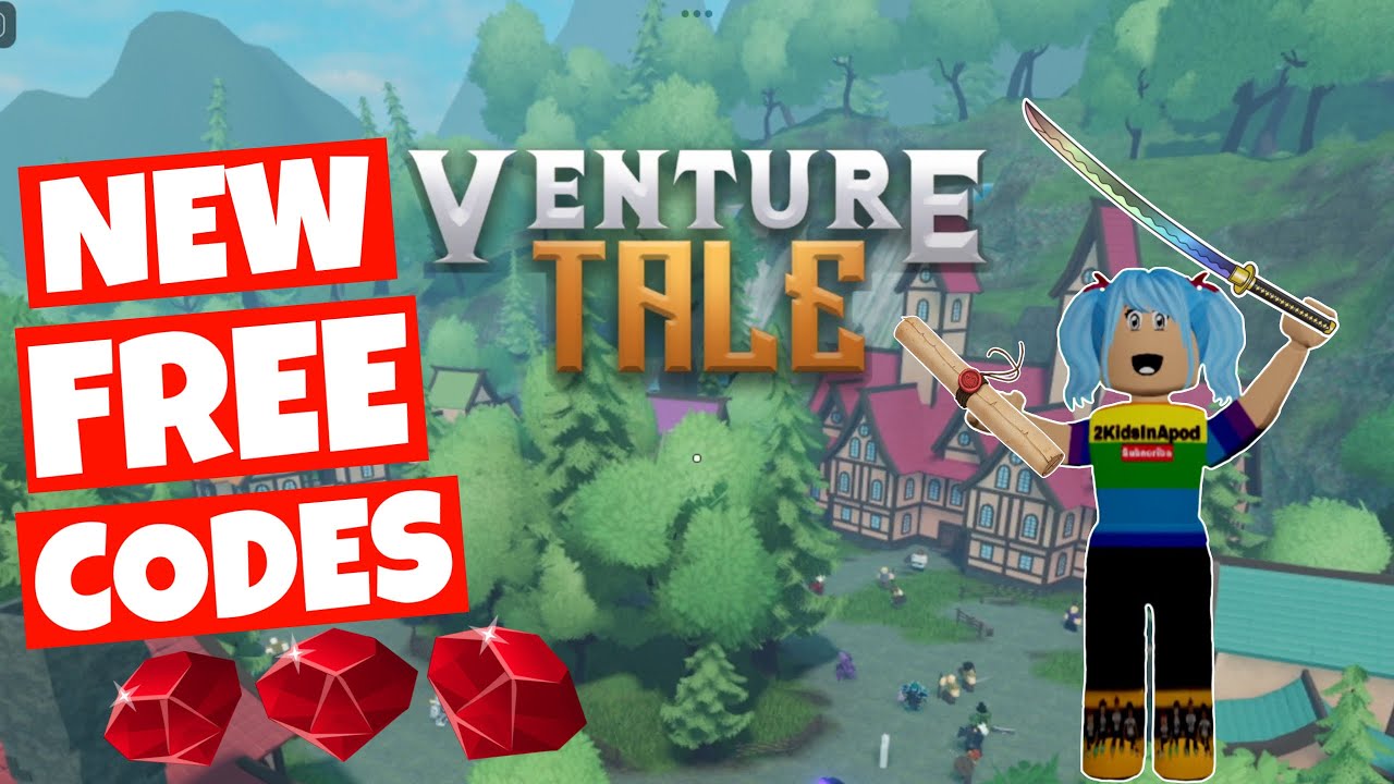 *NEW* How to Claim Codes in Venture Tale ROBLOX - YouTube