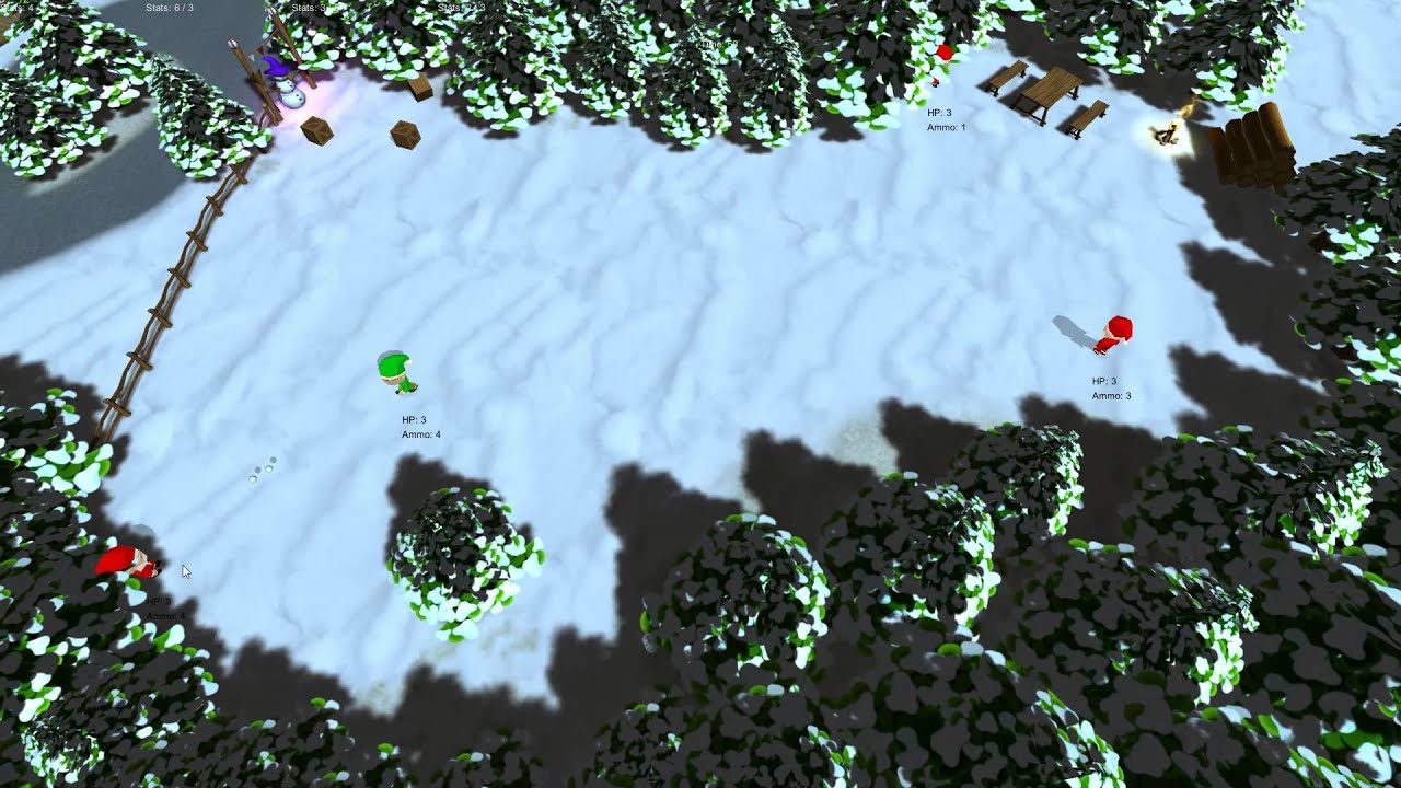 Super Snow Fight - Winter Wonderland - YouTube