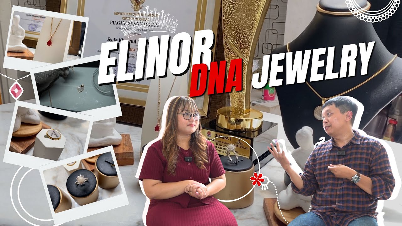 ELINOR DNA JEWELRY | MEMADUKAN SAINS DAN SENI DALAM PERHIASAN PERSONAL - YouTube