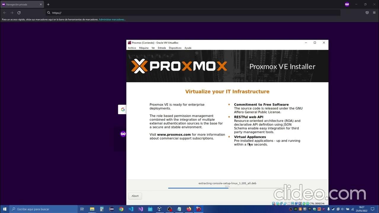 Proxmox Instalación. Video tutorial educativo. - YouTube