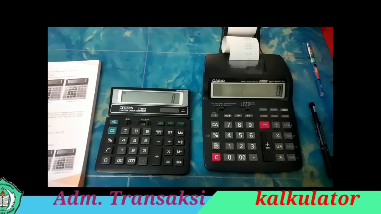 Praktek Alat Hitung (Kalkulator 1) - YouTube