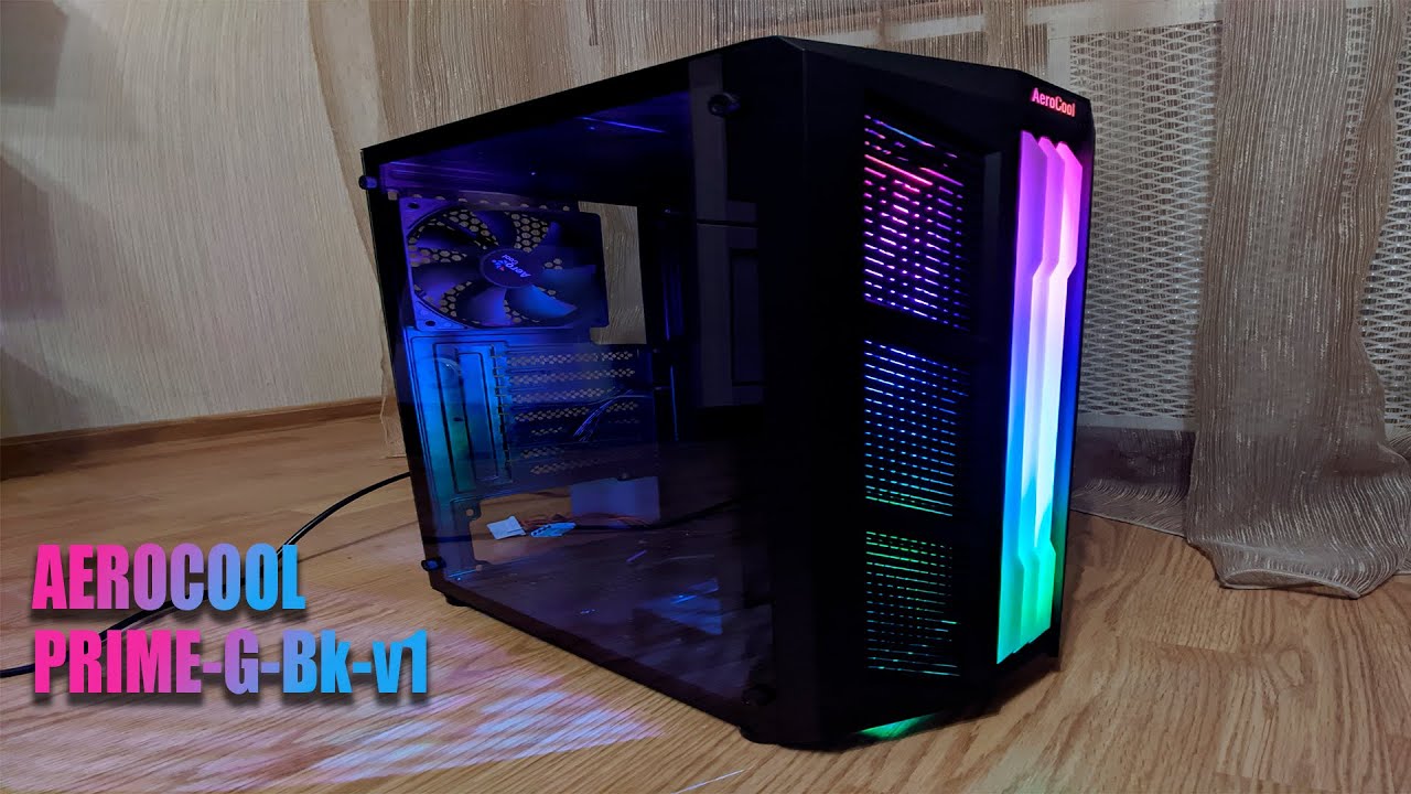 AEROCOOL PRIME-G-Bk-v1 │ ОБЗОР - YouTube