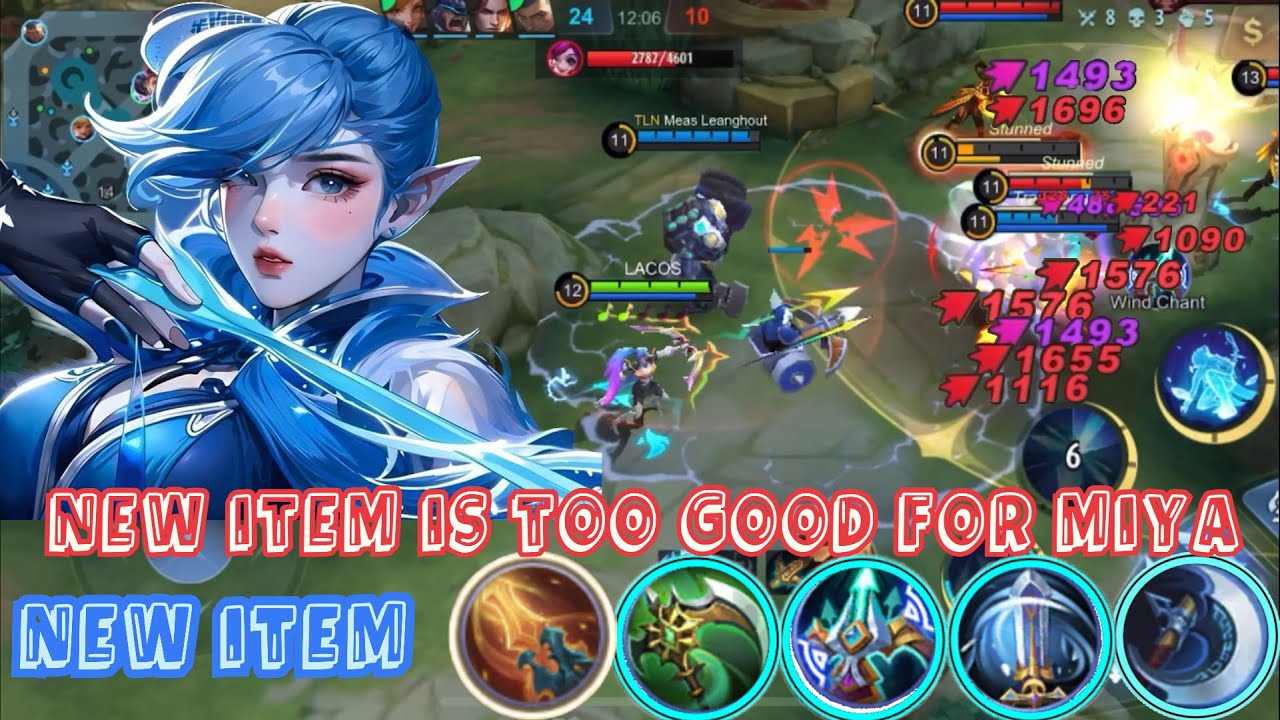Miya: Welcome Great dragon Spear Bye Bye Scarlet Phantom #mlbb #miya # ...