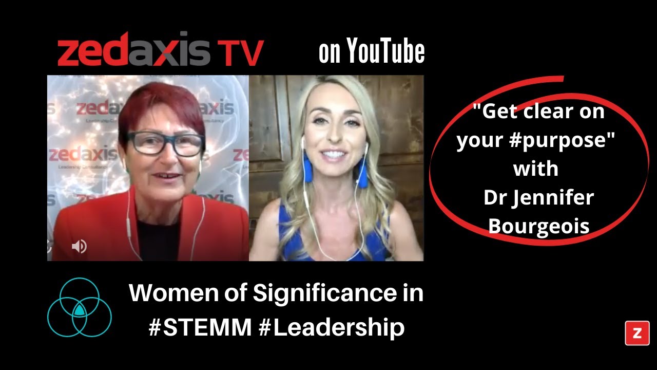 Women of Significance in STEMM #Leadership Dr Jennifer Bourgeois ...