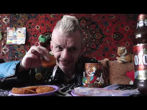 пивной мукбанг пиво охота крепкое котлеты белгородские и крабовые ...