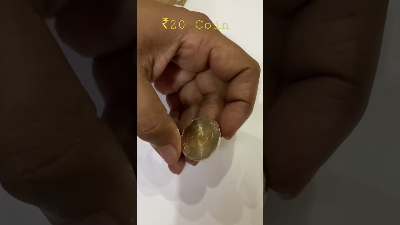 Rs 20 Coin | ₹20 New India Coin | 20 Rupee Coin Review | Twenty Rupees ...