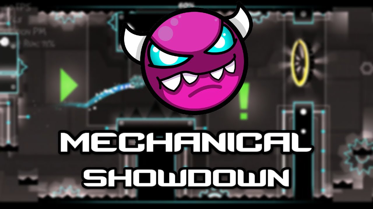 Geometry Dash - Mechanical Showdown 100% (MEDIUM DEMON) by Tongii - YouTube