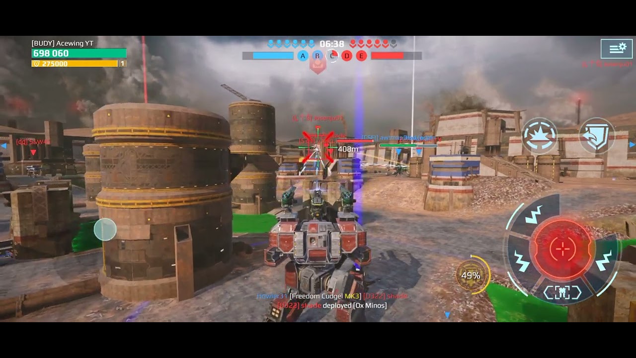 War Robots: Shell/Arthur Bring Destruction! - YouTube