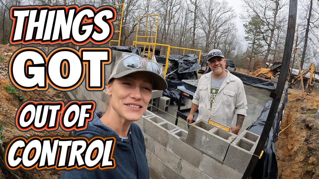 This Got out of control |Couple Builds house in the woods |debtfree ...