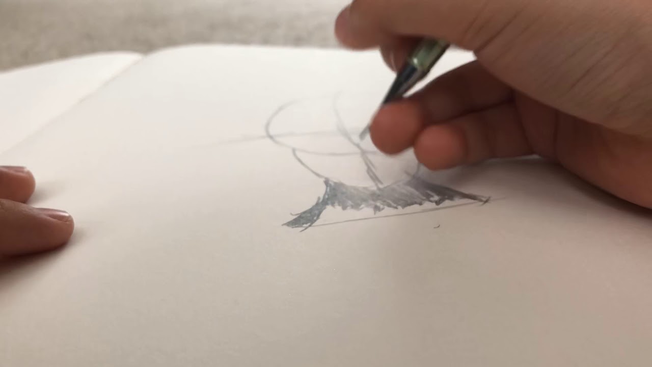 Scp 096 speed drawing - YouTube