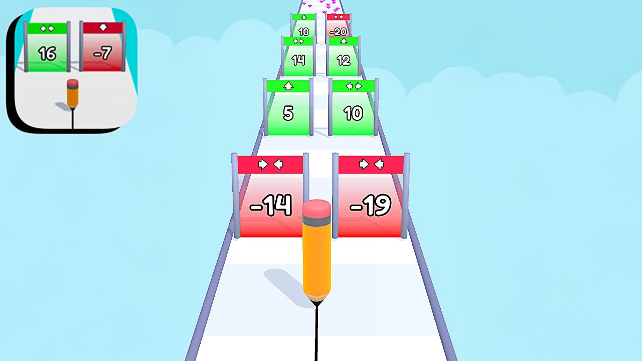 Long Pencil Run - All Levels Gameplay Android,ios (Part 5) - YouTube