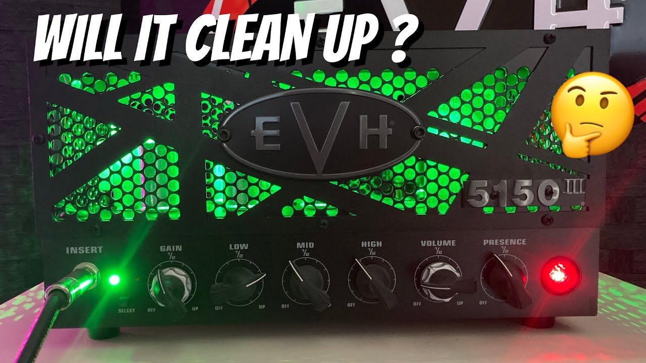 IS THE EVH 5150 III LBX STEALTH CLEAN CHANNEL ANY GOOD ? - YouTube