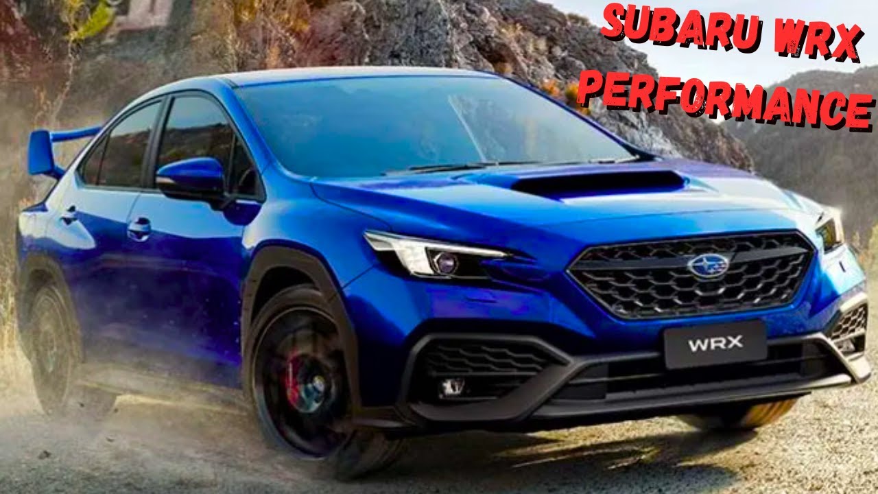 SUBARU WRX PERFORMANCE TIENE UNA NUEVA VERSION - YouTube