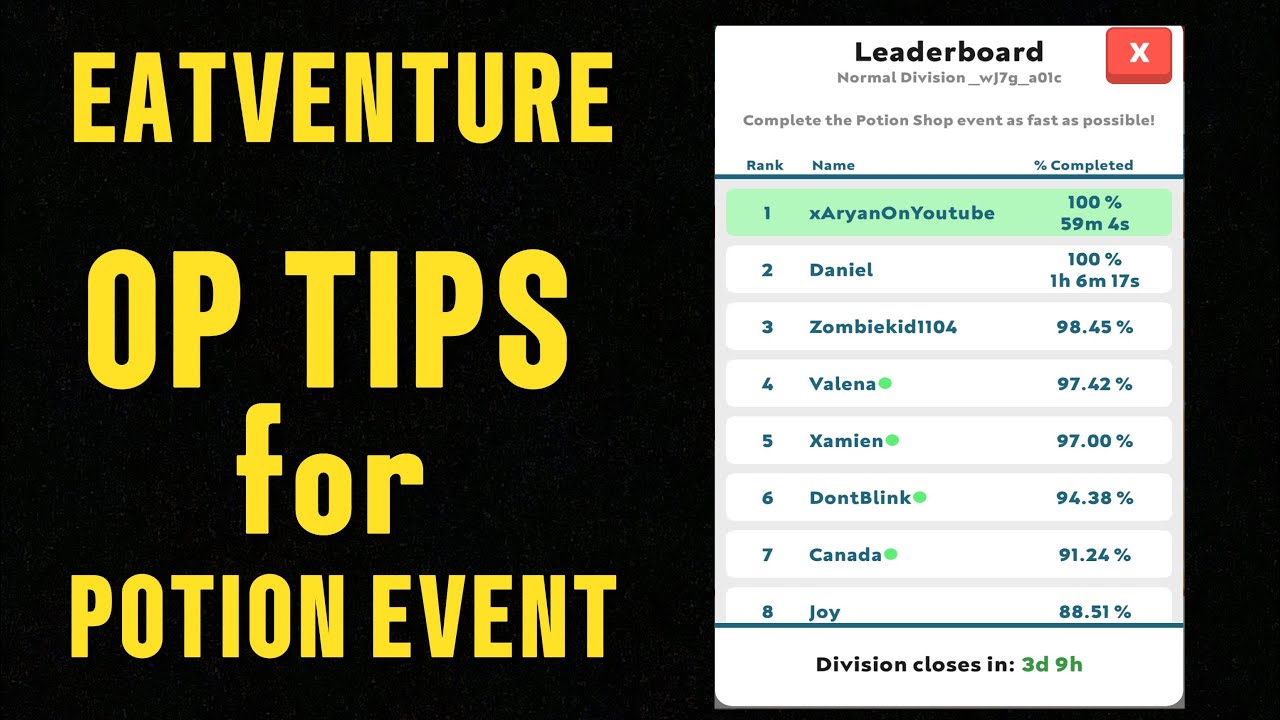 Eatventure: Advanced potion event tips. Full gameplay - YouTube