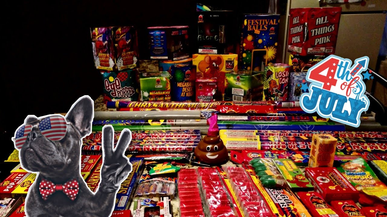 4TH OF JULY BUDGET FIREWORK HAUL!!! - YouTube