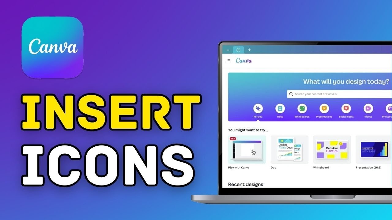 How to Insert Icons in Canva PC 2025? - YouTube