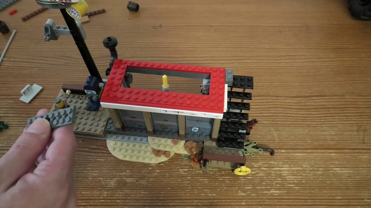 Building Lego Hidden Side Shrimp Shack Attack SET 70422 PART 3 4K - YouTube
