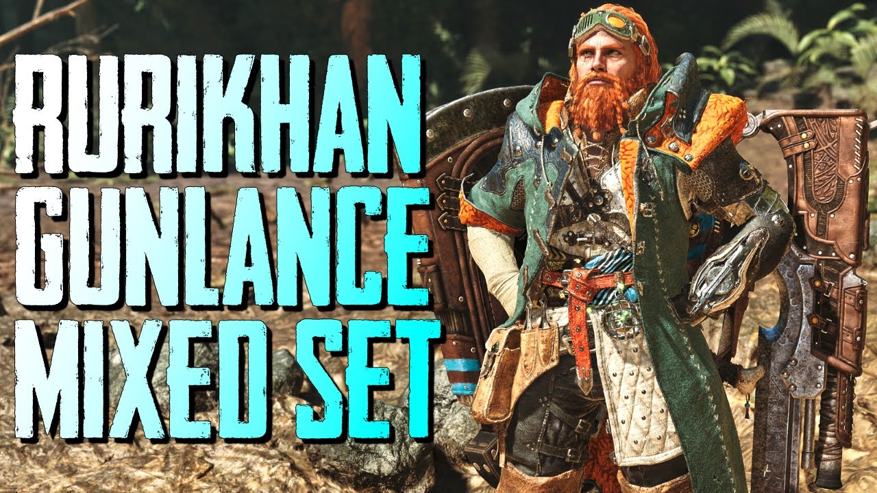 Monster Hunter Wilds | Rurikhan Gunlance Build / Mixed Set - YouTube