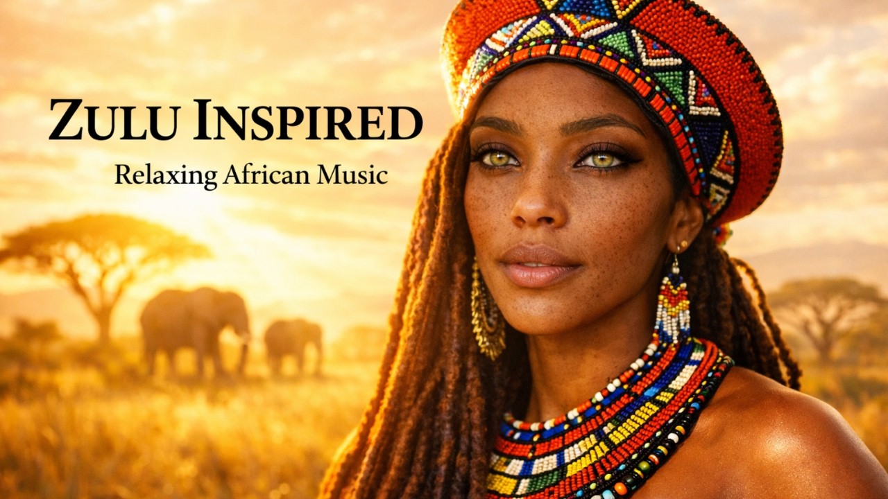 Zulu Inspired African Music 🌿 South African Ambient Music for Calm ...