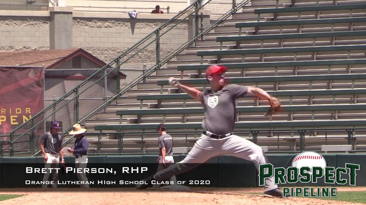 Brett Pierson Prospect Video, RHP, Orange Lutheran High School Class of ...
