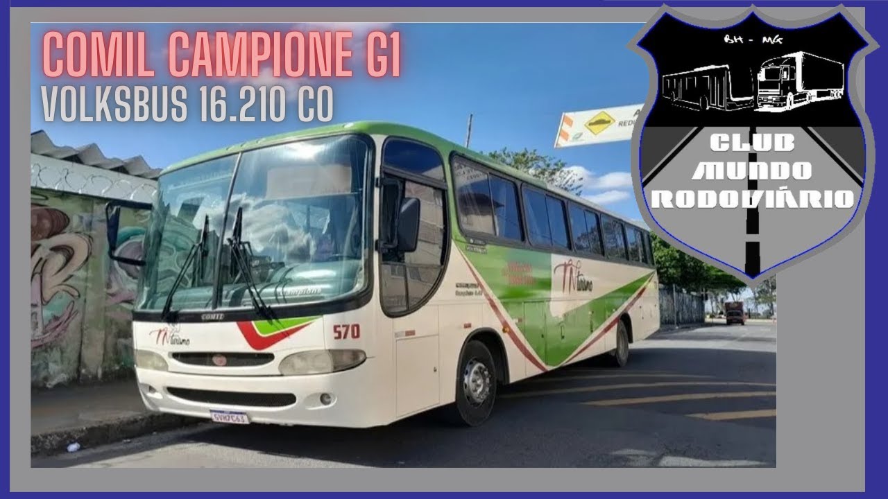 Comil Campione VW 16-210CO EURO 2 - TN Turismo - YouTube