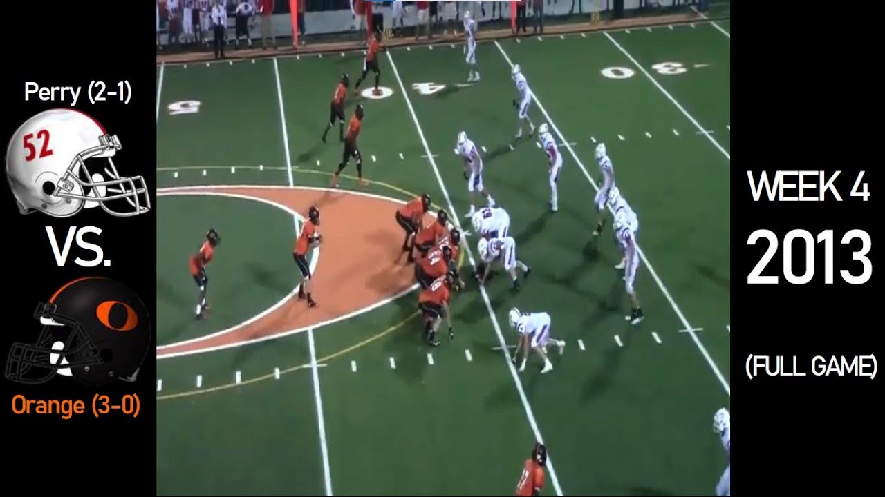Perry Pirates (2-1) vs. Orange Lions (3-0) - 2013 Ohio High School ...