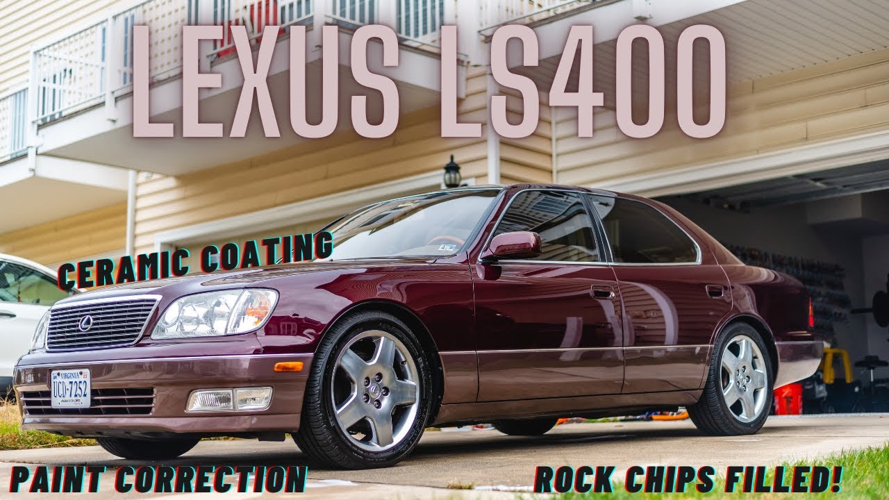 Paint Correction & Ceramic Coating : Lexus LS400 with OVER 100,000 ...