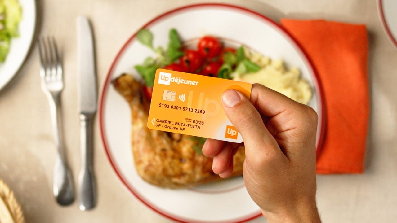 Déjeuner, payer, cagnotter avec la carte UpDéjeuner ! - YouTube