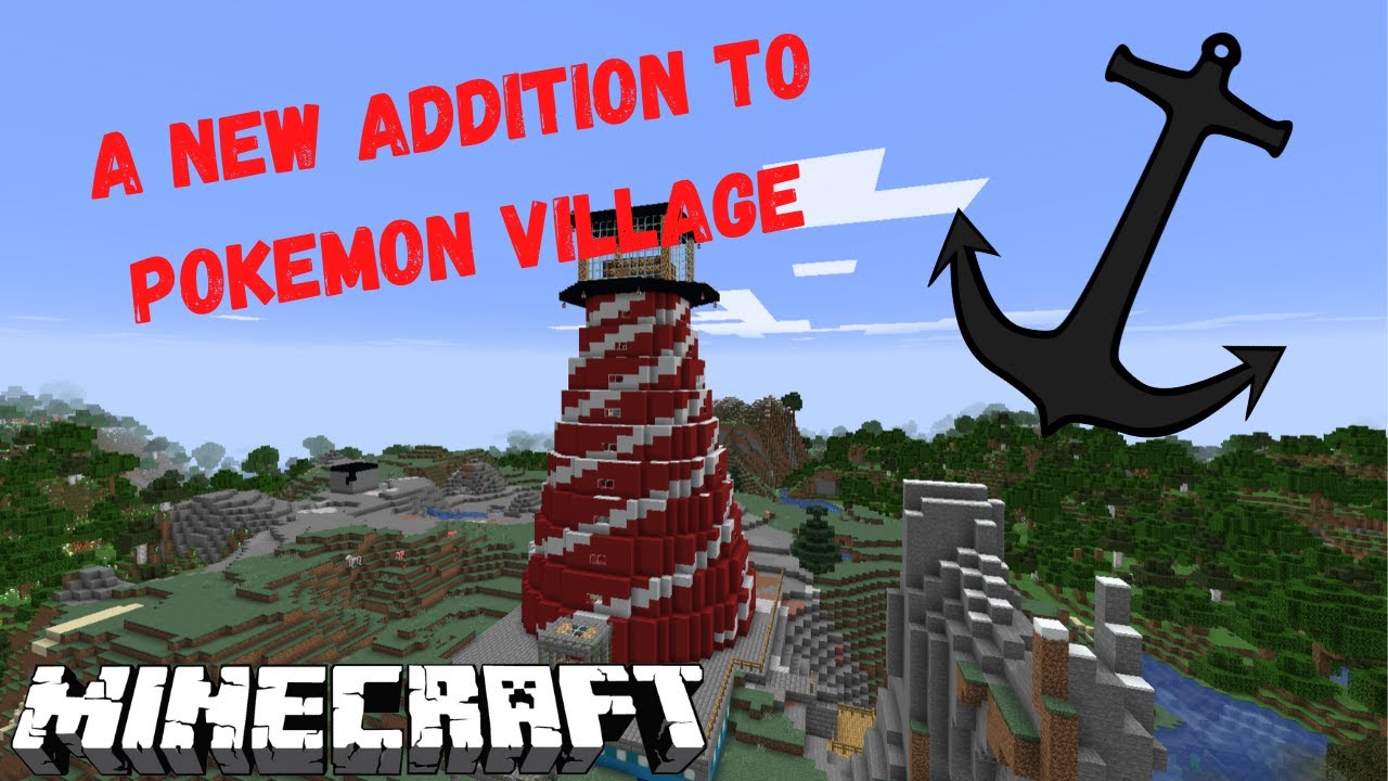 The Pokemon Village Lighthouse - Minecraft - YouTube