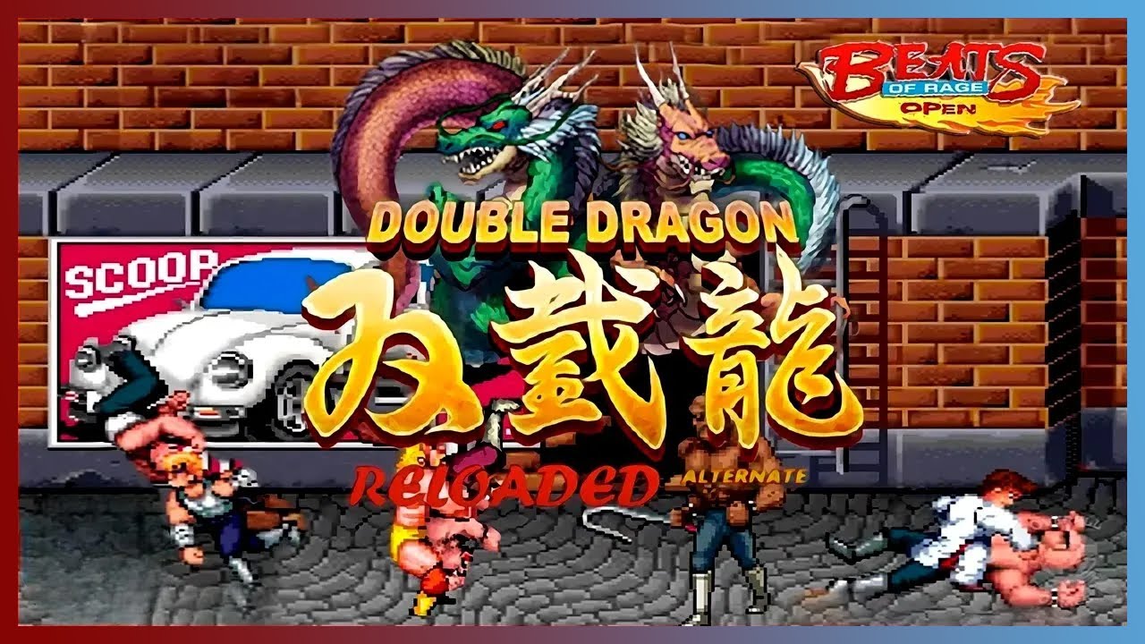 Double Dragon Reloaded Alternate V5.1.1 (Co-op) Billy & Kunio | OpenBOR ...