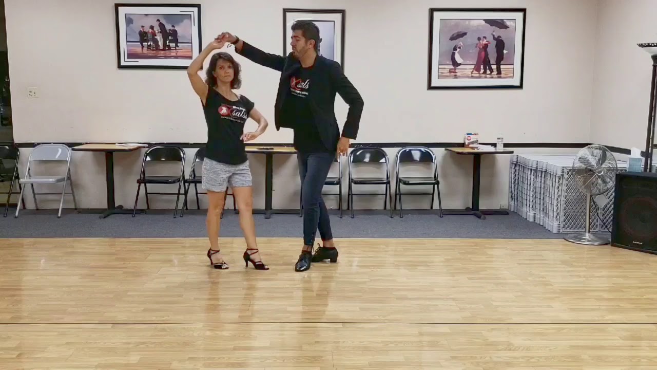 Beginner Salsa Combination from OC Salsa - YouTube