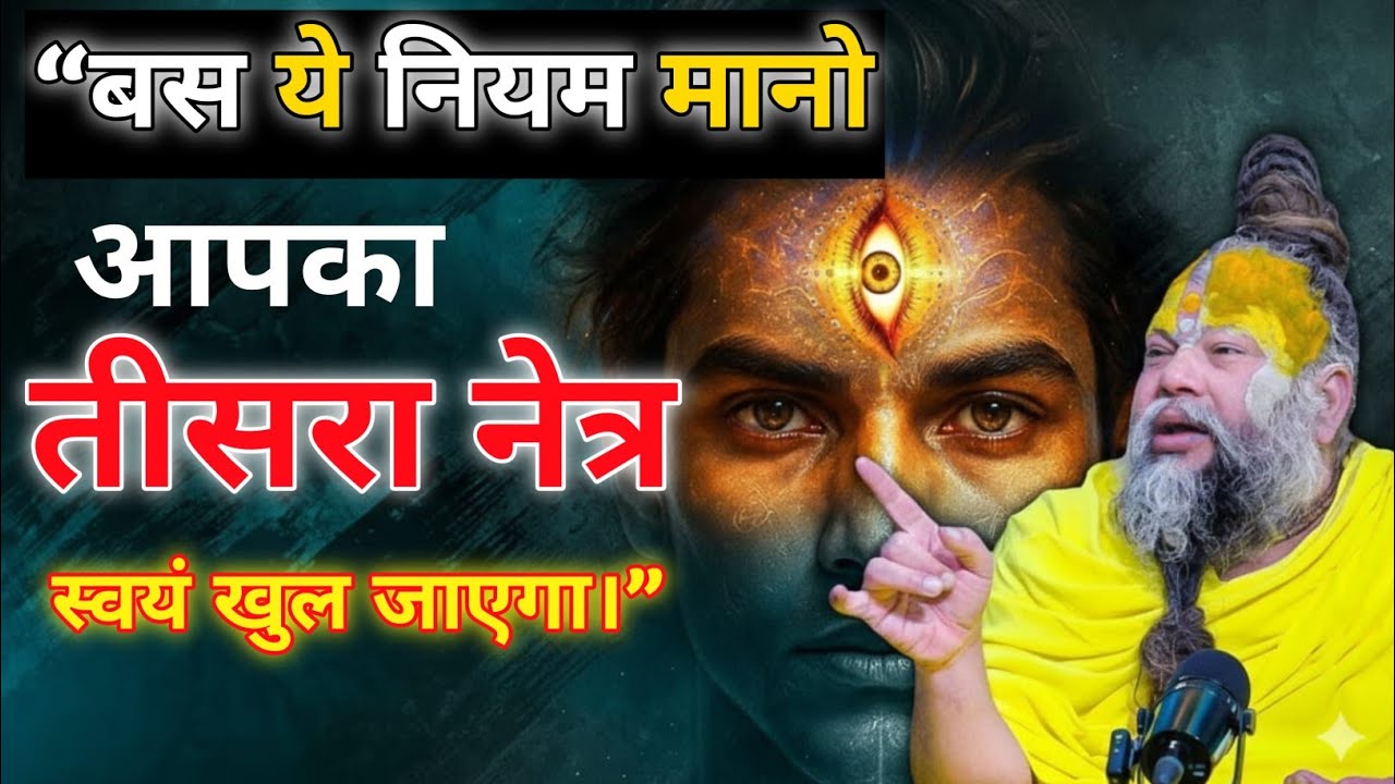 इन नियमों का पालन करो — तीसरा नेत्र स्वयं जागृत हो जाएगा | Third Eye Awakening Secrets - YouTube