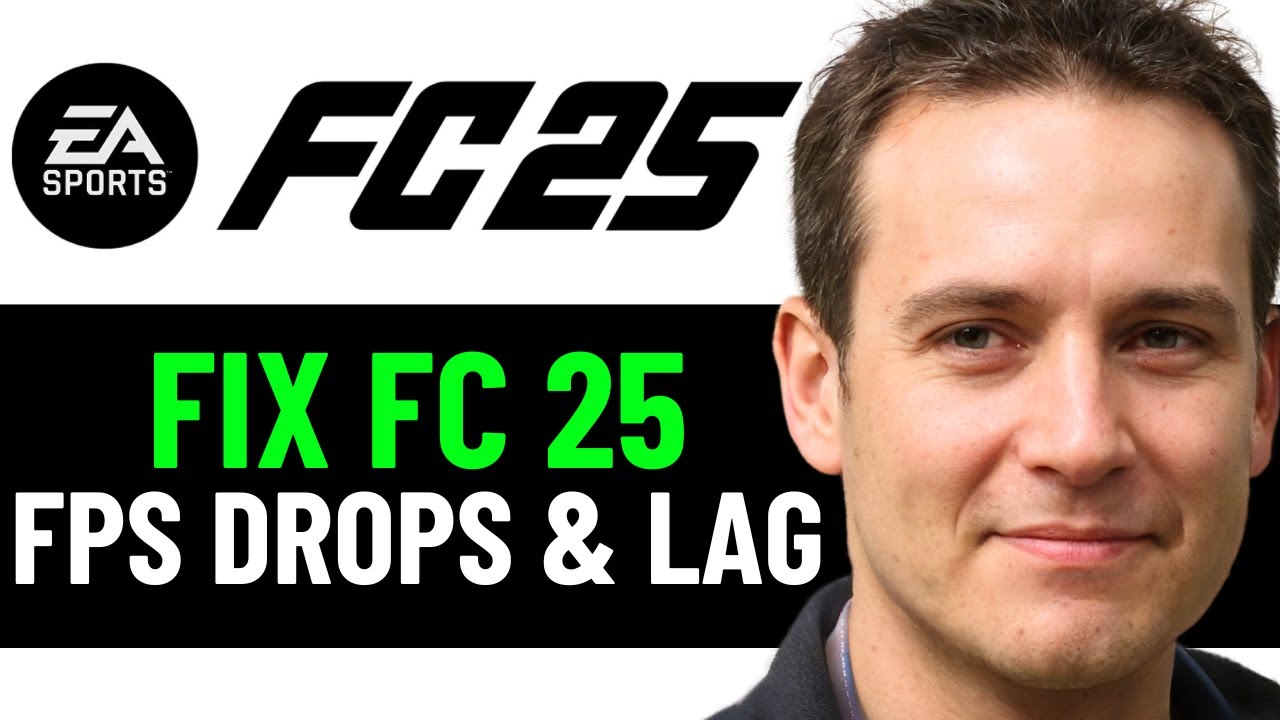 How To Fix FC 25 FPS Drops, Lagging, Freezing Stuttering 2025! (FULL ...