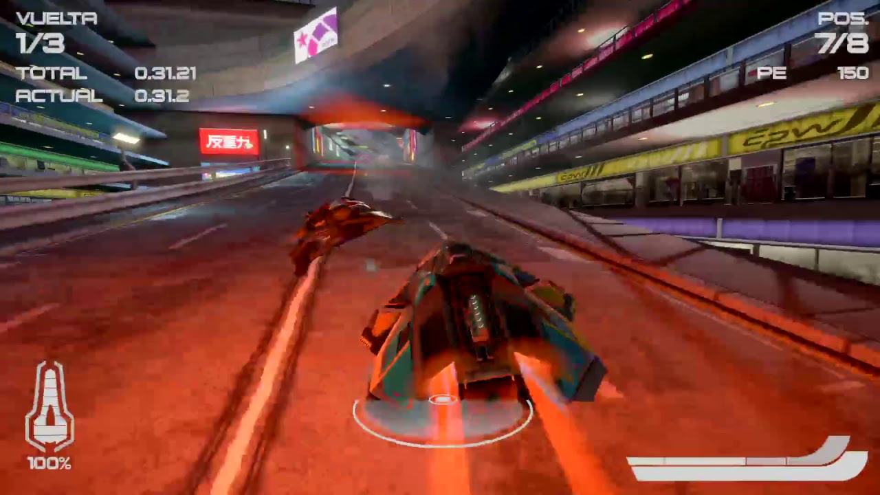 Wipeout omega collection ps4 pro 1080p 60 fps - YouTube