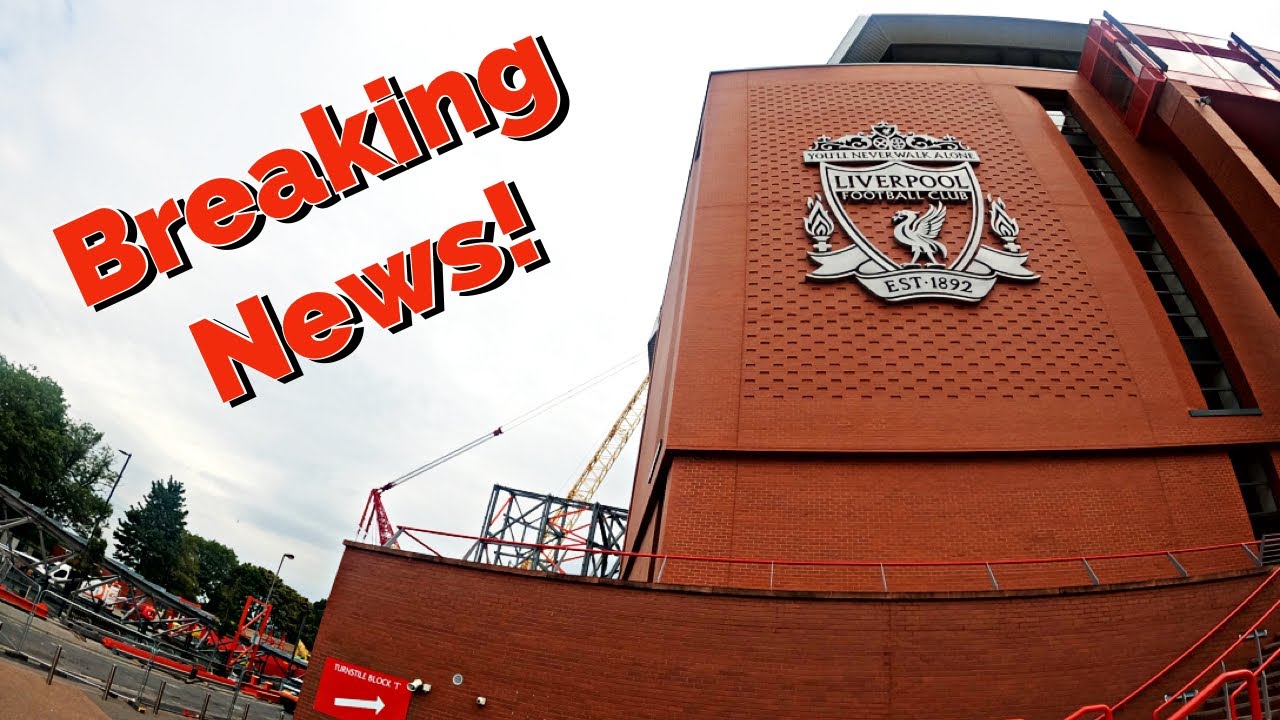 Liverpool FC Anfield Road Stand Expansion Update - YouTube