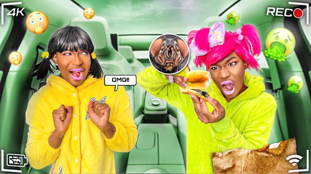 I PUT DEAD FLIES IN CECE FOOD PRANK!! *HILARIOUS* - YouTube