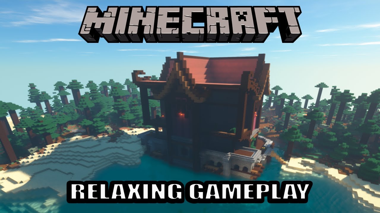 1 Hour Relaxing Gameplay Minecraft ASMR [no commentary] EP#01 - YouTube
