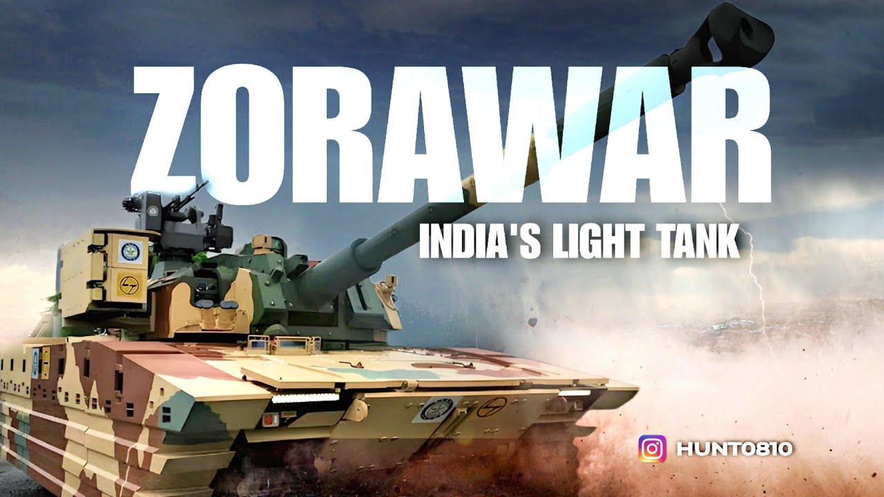 ZORAWAR- India's Light Tank ( First Look ) - YouTube