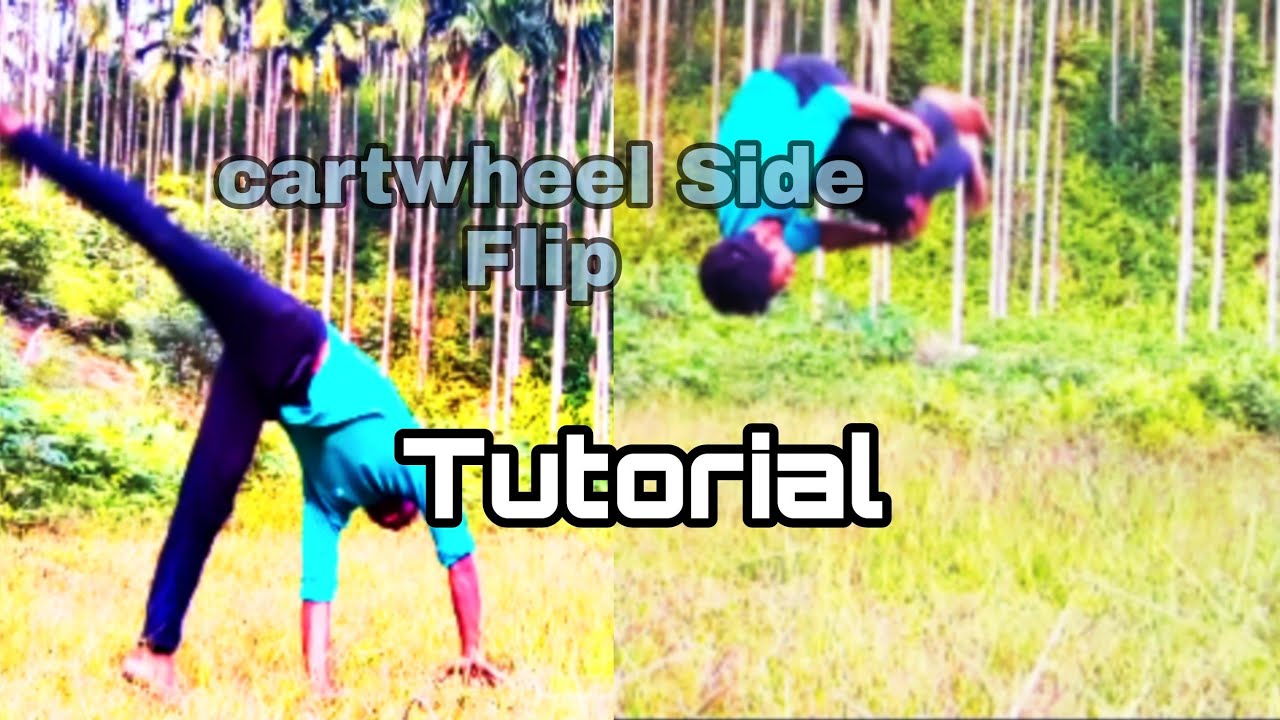 CARTWHEEL SIDE FLIP TUTORIAL||DANIEL MARAK - YouTube