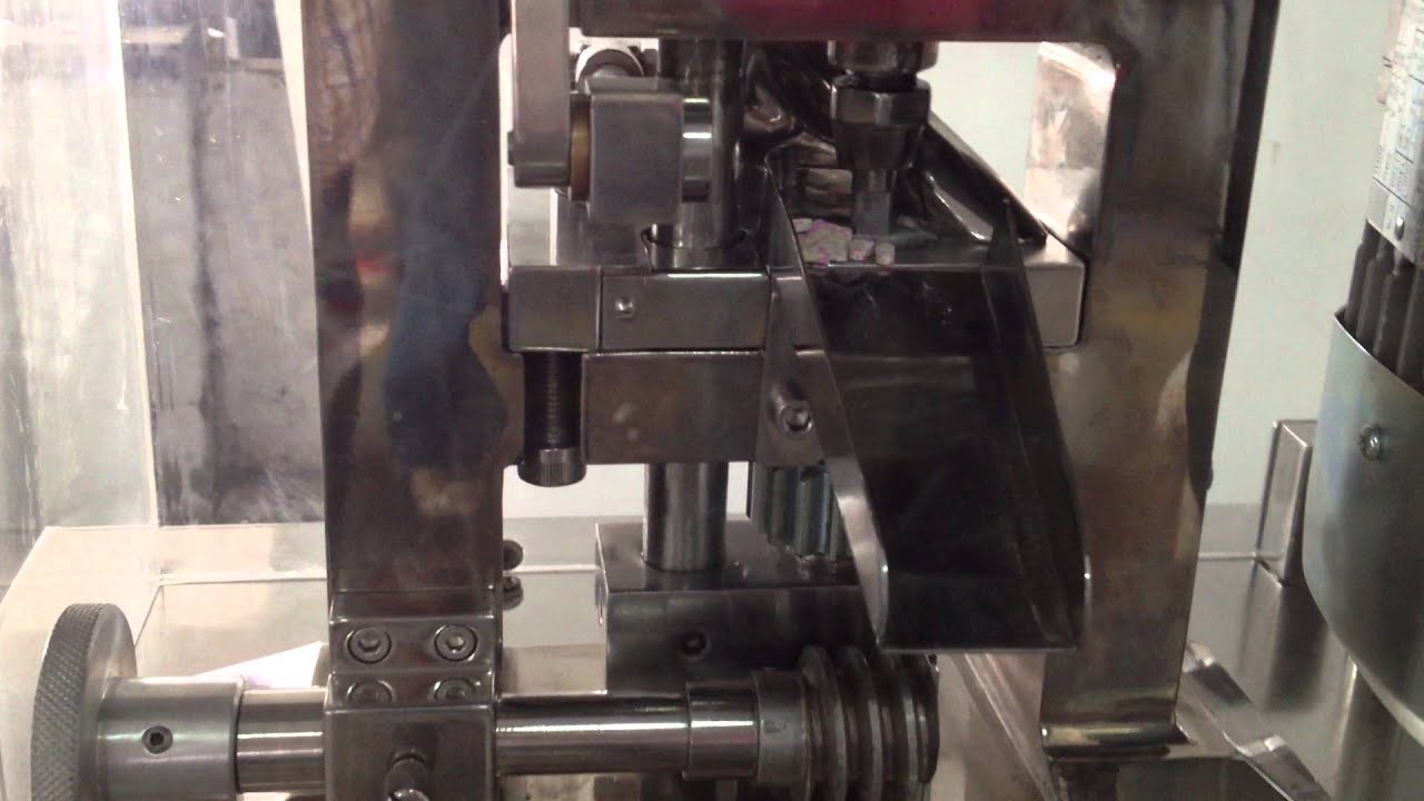 Single Punch Tablet Press Mini (GMP) SSP-12 - YouTube