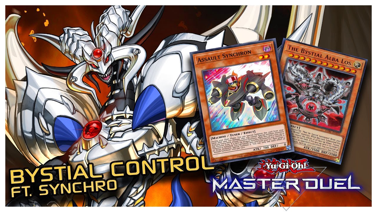 Bystial Synchro Control Decklist Replays Yu Gi Oh Master Duel Youtube