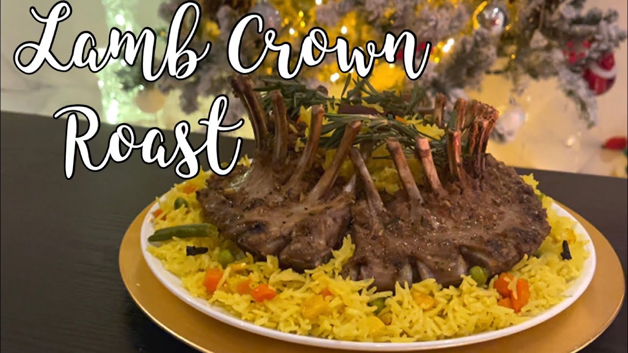 Lamb Roast | Rack of Lamb Crown Roast | Roasted Rack of Lamb Crown ...