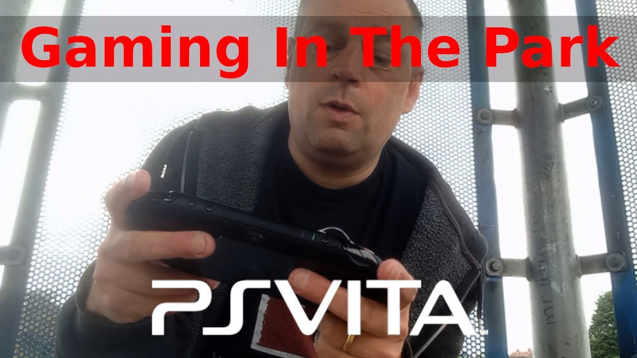 Gaming In The Park. Outdoor Gaming On Portable Consoles Is Great. - YouTube
