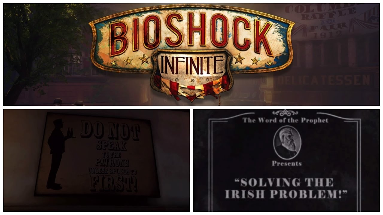 BIOSHOCK Infinite "Racism in Columbia" - YouTube