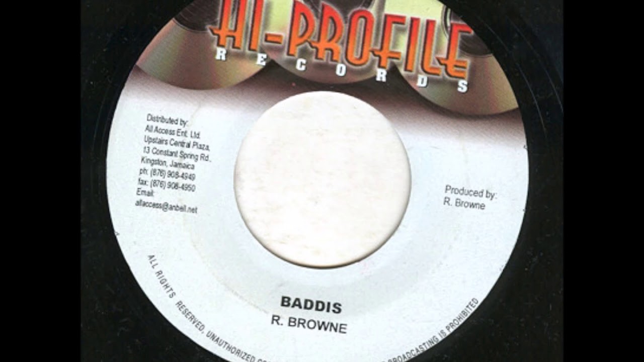 BADDIS RIDDIM MIX - 7" HI-PROFILE RECORDS 1998 - ESSENTIAL 90'S ...