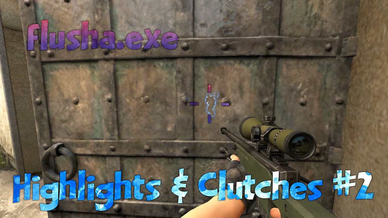 flusha.exe: VAC shots, aimlock, inhuman reactions. CS:GO Higlights ...