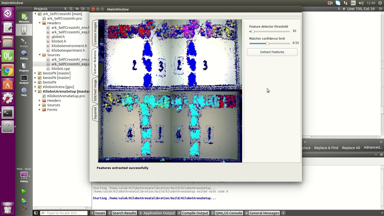 ARK camera-matrix calibration - YouTube