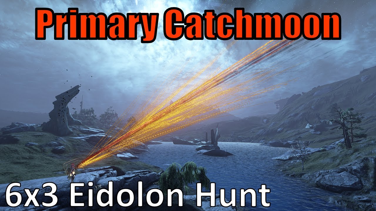 Primary Catchmoon 6x3 (Warframe, 18 Eidolons in 1 Night Cycle, Unairu ...