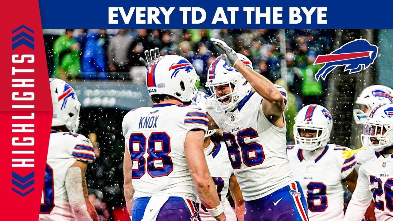 Every Buffalo Bills Touchdown At The Bye! - YouTube