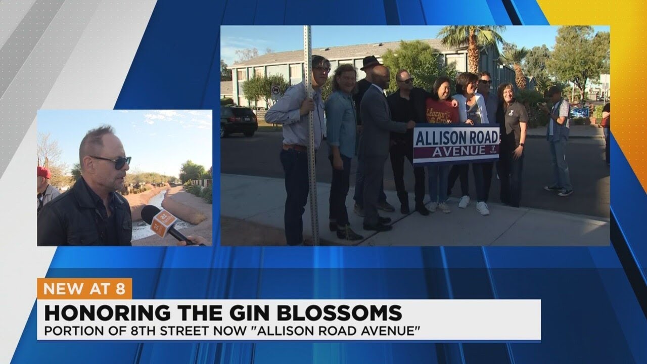 Portion of Tempe street renamed 'Allison Road Avenue' in honor of rock ...